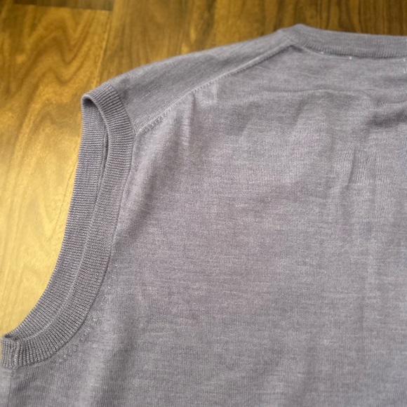 Donald Ross | Sweaters | Donald Ross Purple 0 Merino Wool Sweater Vest ...